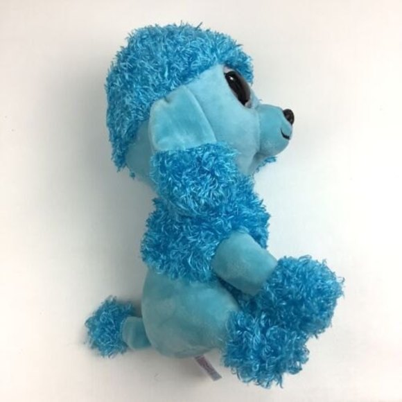 Ty | Toys | Ty Beanie Boo Baby Mandy Blue Poodle Dog Animal 9 Stuffed ...